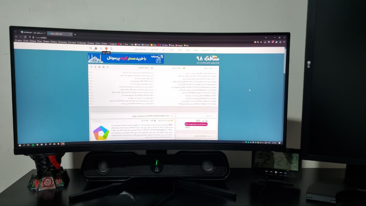 Question - Color difference on the right and left side, one monitor ...