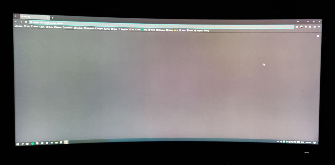 Question - Color difference on the right and left side, one monitor ...